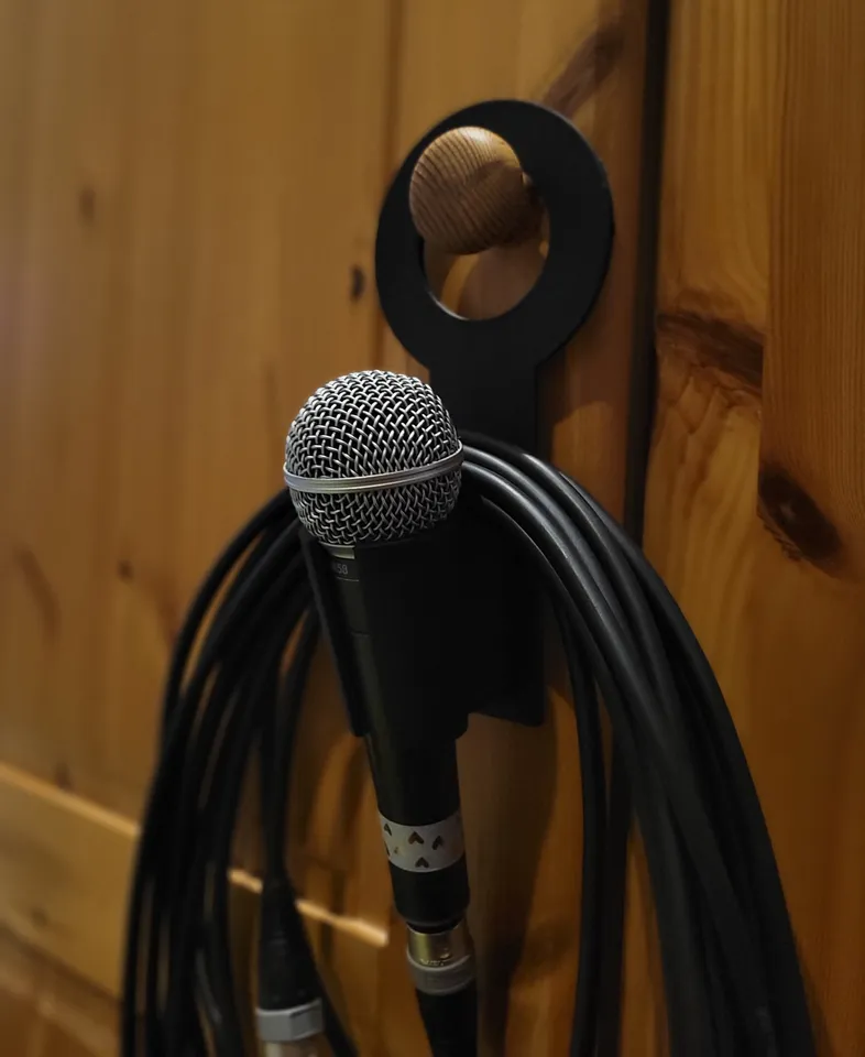Microphone Holder by Jufewa | Download free STL model | Printables.com