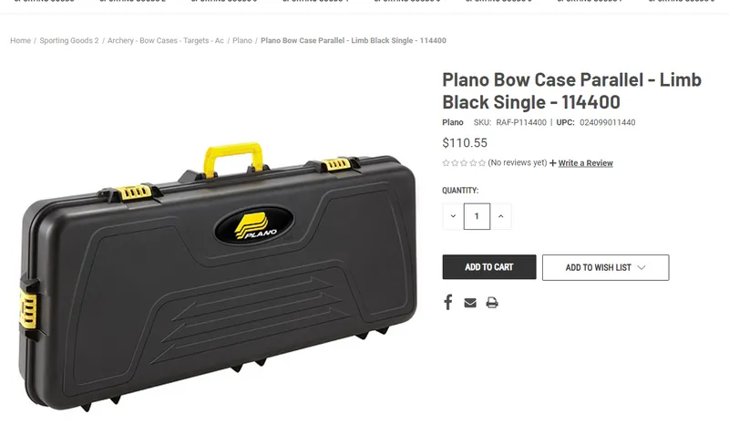 Plano Archery Case Replacement Carrying Handle by ssweat | Download ...