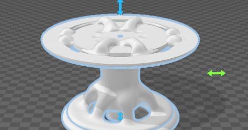 Futuristic Table Design by Sparkey | Download free STL model ...