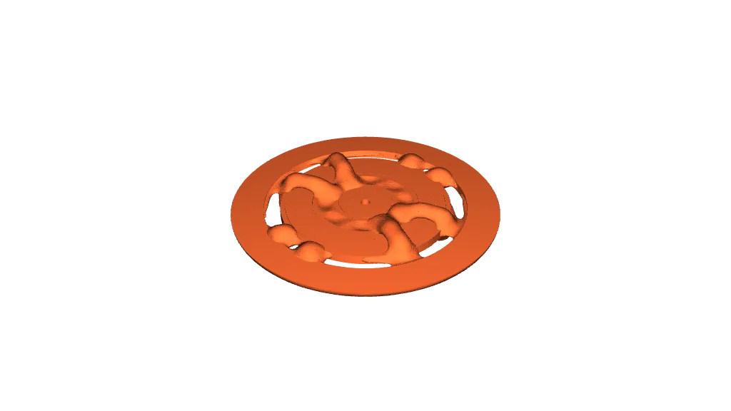 Futuristic Table Design by Sparkey | Download free STL model ...