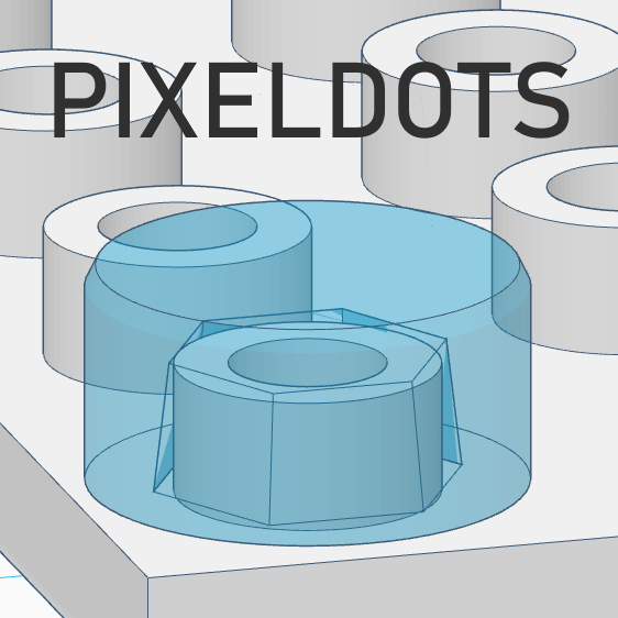 PIXELDOTS: Digital Pixel Meets Physical Art! by Viermalbe | Download ...