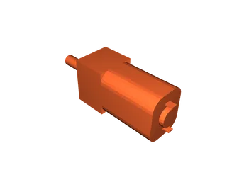 N20 geared dc motor model by Sica | Download free STL model ...