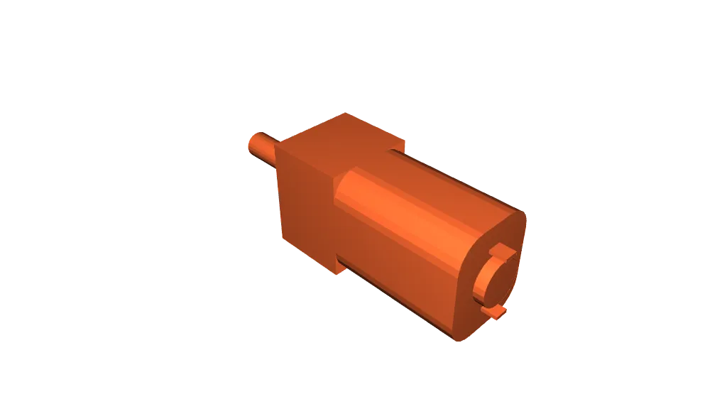 N20 geared dc motor model by Sica | Download free STL model ...