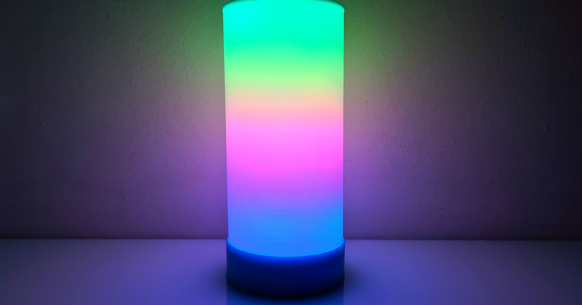 RGB Lamp WiFi Controlled by Nikolaos Babetas | Download free STL model ...