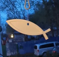 Jesus Fish (Ichthys) Keychain by 3D Projects | Download free STL model ...