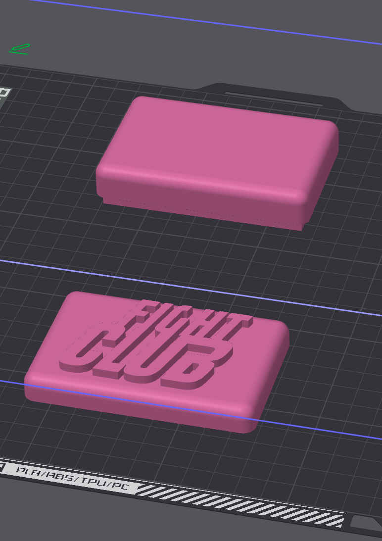 Fight Club Soap Container with Magnets by Porco0321 | Download free STL ...