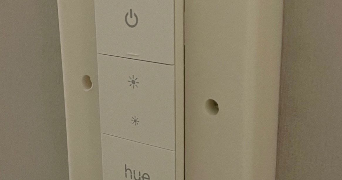 UK Light switch cover compatible with Philips Hue v2 dimmer switch by ...
