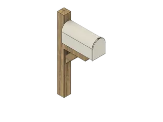 Classic Mailbox by Tyler Nielsen | Download free STL model | Printables.com