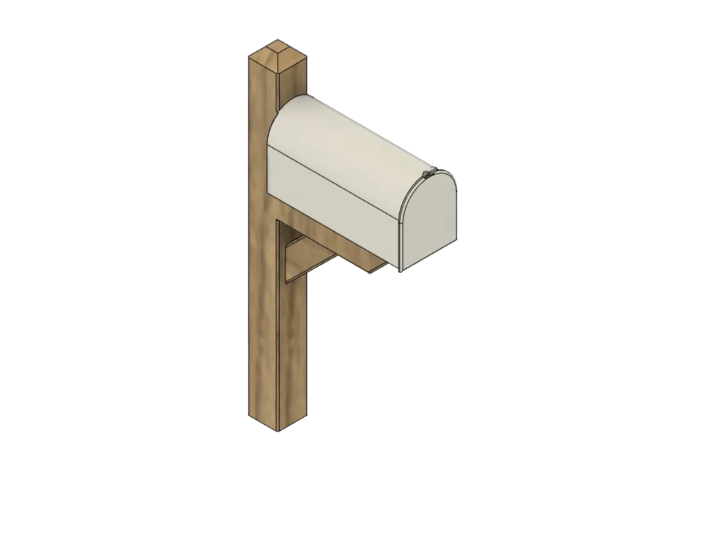 Classic Mailbox by Tyler Nielsen | Download free STL model | Printables.com