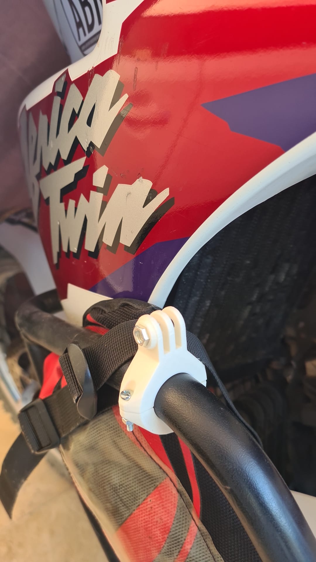 GoPro Mount 23mm inner Diameter by Things In 3D | Download free STL ...