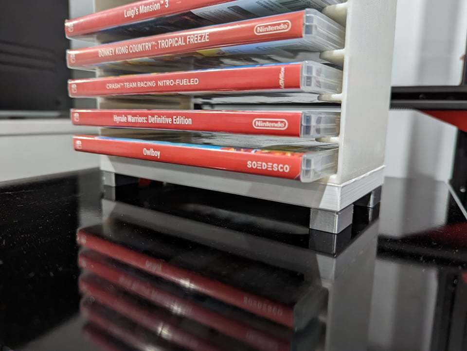 Nintendo Switch Stacking Game Case Holder by JA-Craft-And-Design ...