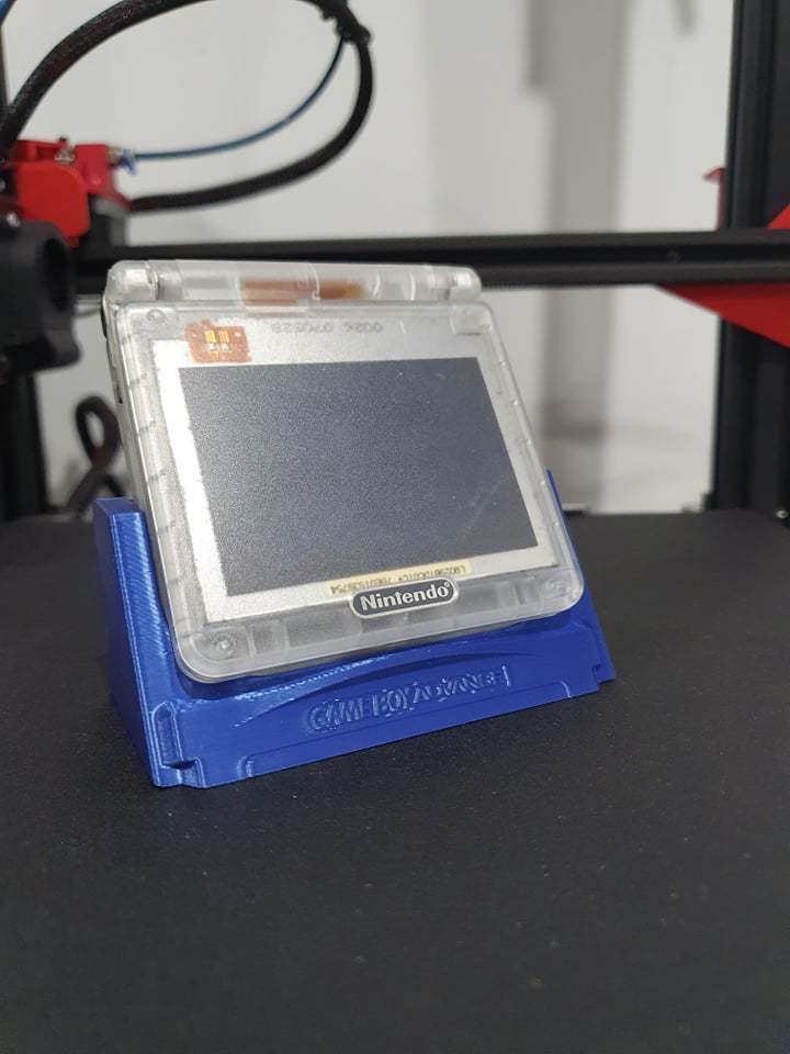 Game Boy Advance SP Stand V3 - (V2 Derived) by JA-Craft-And-Design | Download free STL model ...