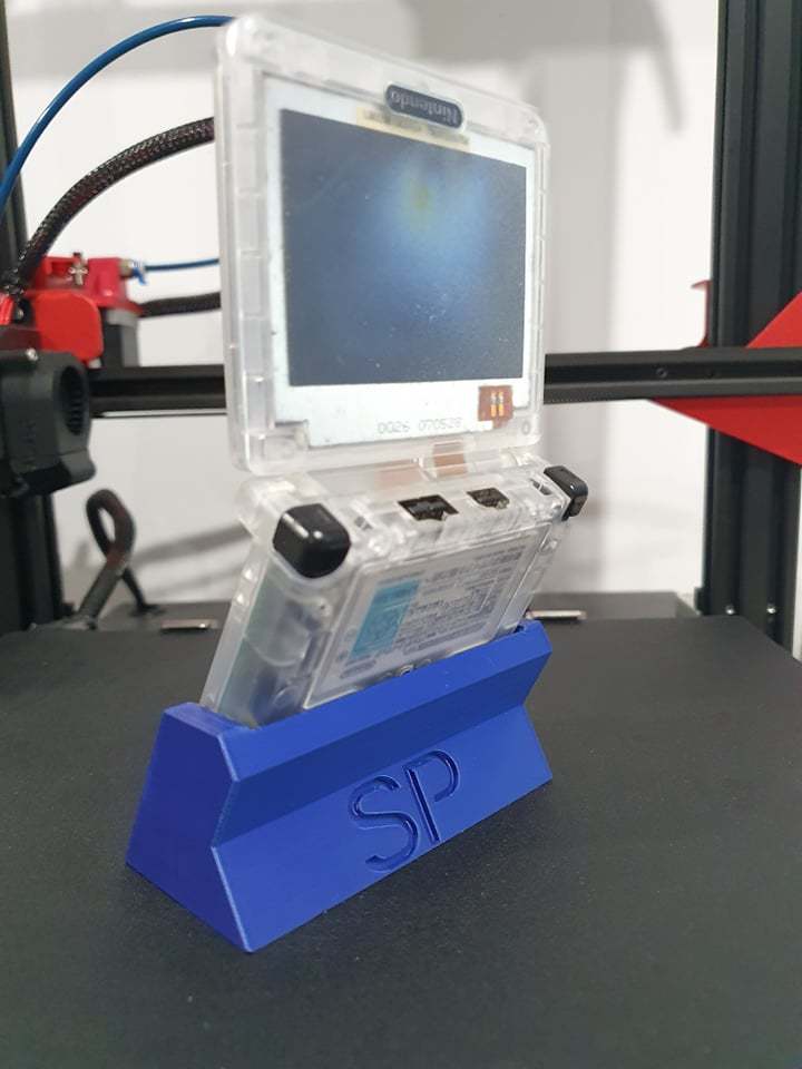 Game Boy Advance SP Stand V3 - (V2 Derived) by JA-Craft-And-Design | Download free STL model ...