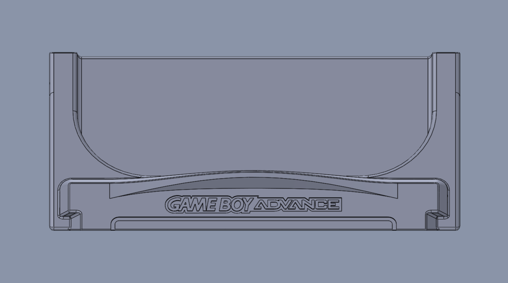 Game Boy Advance SP Stand V3 - (V2 Derived) by JA-Craft-And-Design | Download free STL model ...