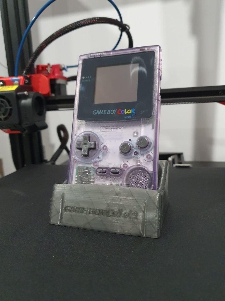 Game Boy Color Display Stand by JA-Craft-And-Design | Download free STL ...