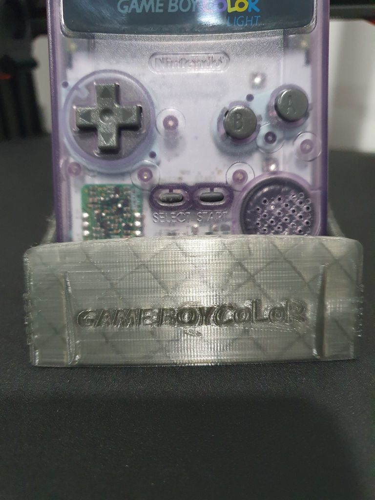Game Boy Color Display Stand by JA-Craft-And-Design | Download free STL ...