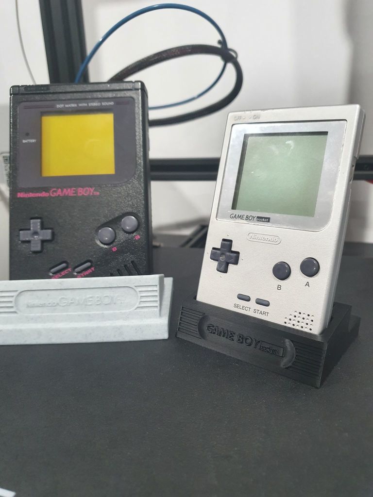 Gameboy Pocket Display Stand by JA-Craft-And-Design | Download free STL ...