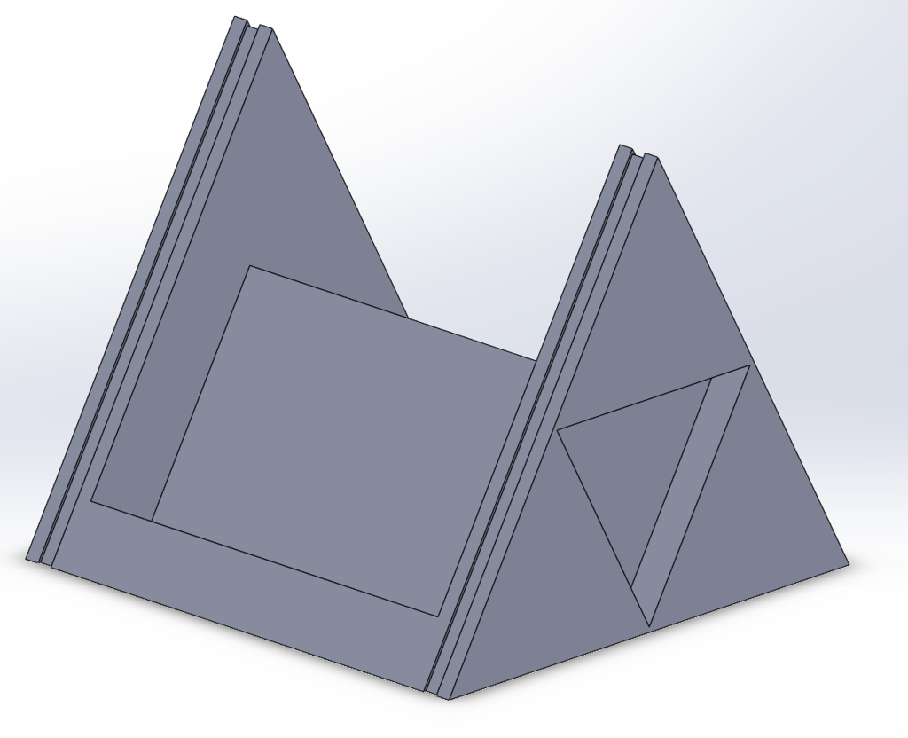 Game Boy Advance SP Triforce Display Stand (Reversable) by JA-Craft-And ...