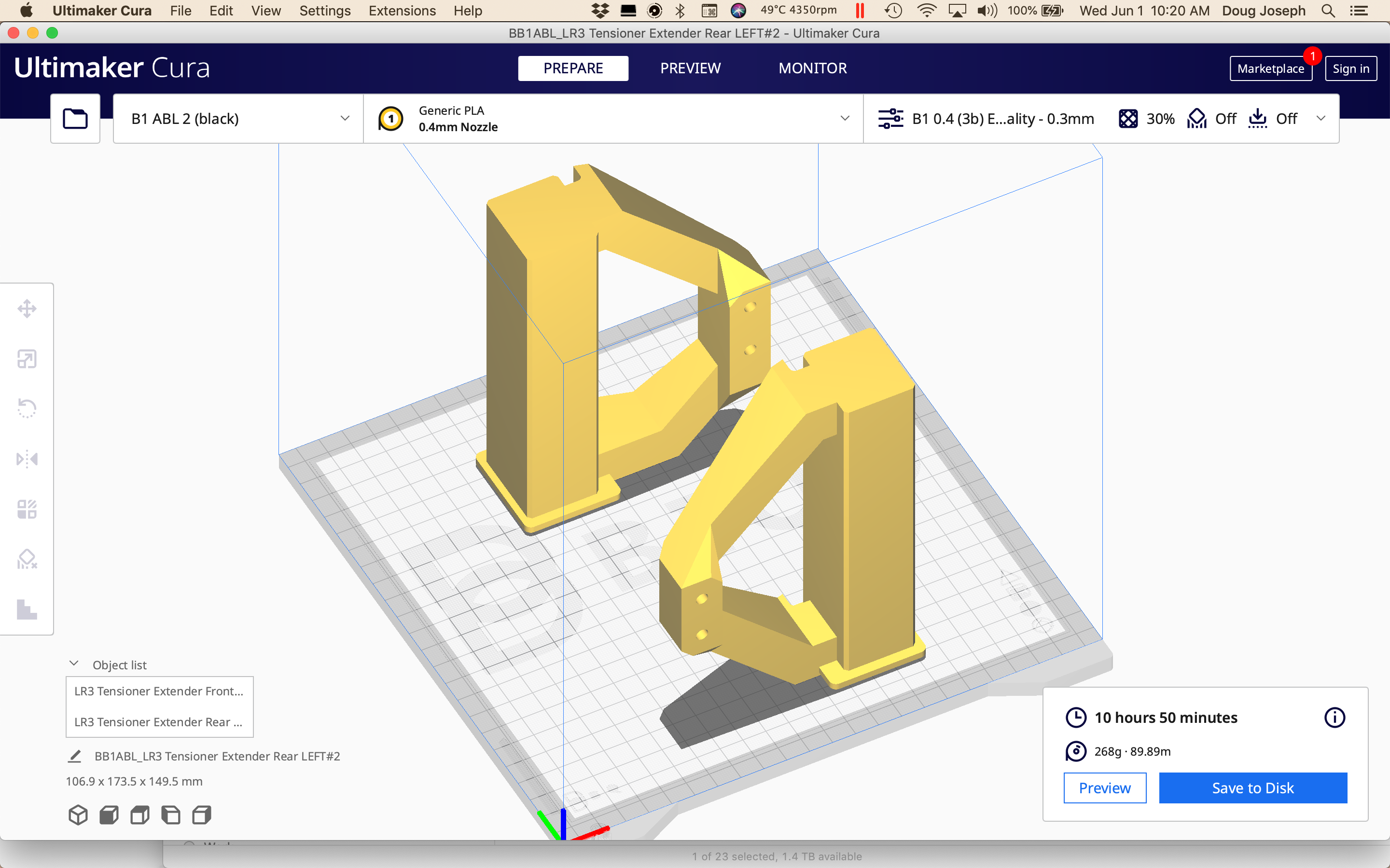 LowRider 3 CNC - table extenders to use metal struts with LR3 table ...