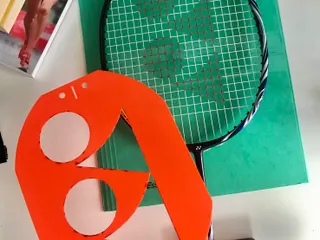 Badminton stencils by BaThongTran | Download free STL model ...
