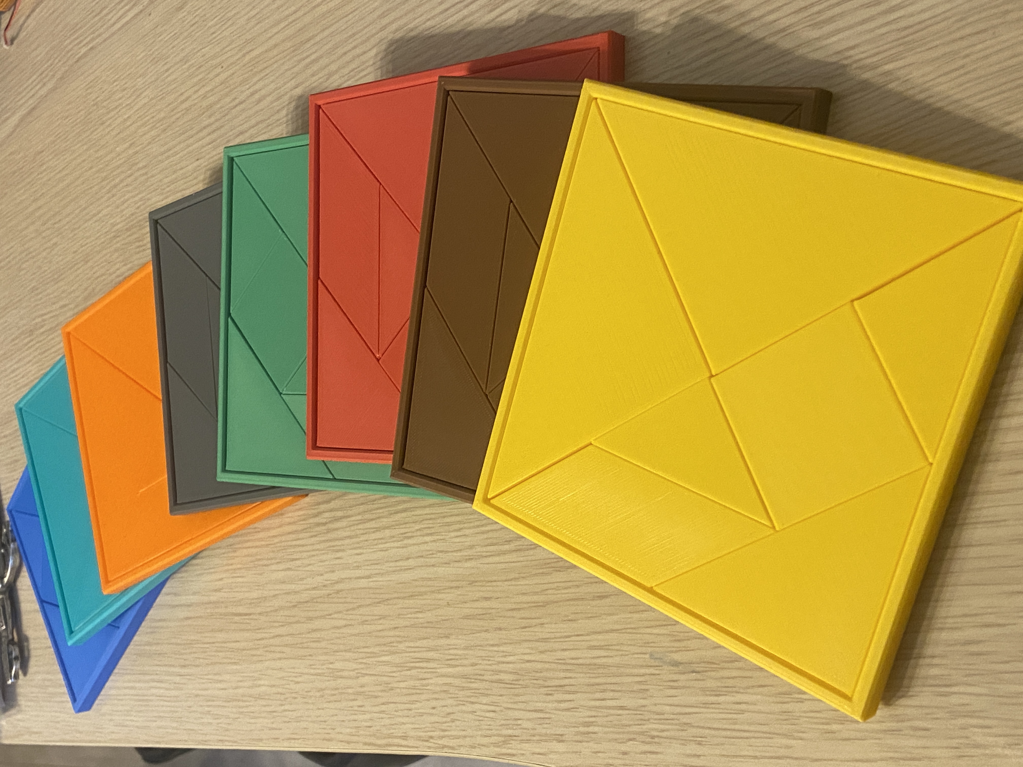 Tangram by PLab | Download free STL model | Printables.com