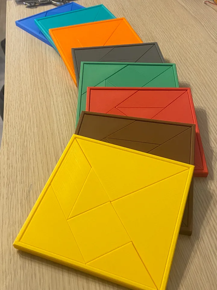 Tangram by PLab | Download free STL model | Printables.com