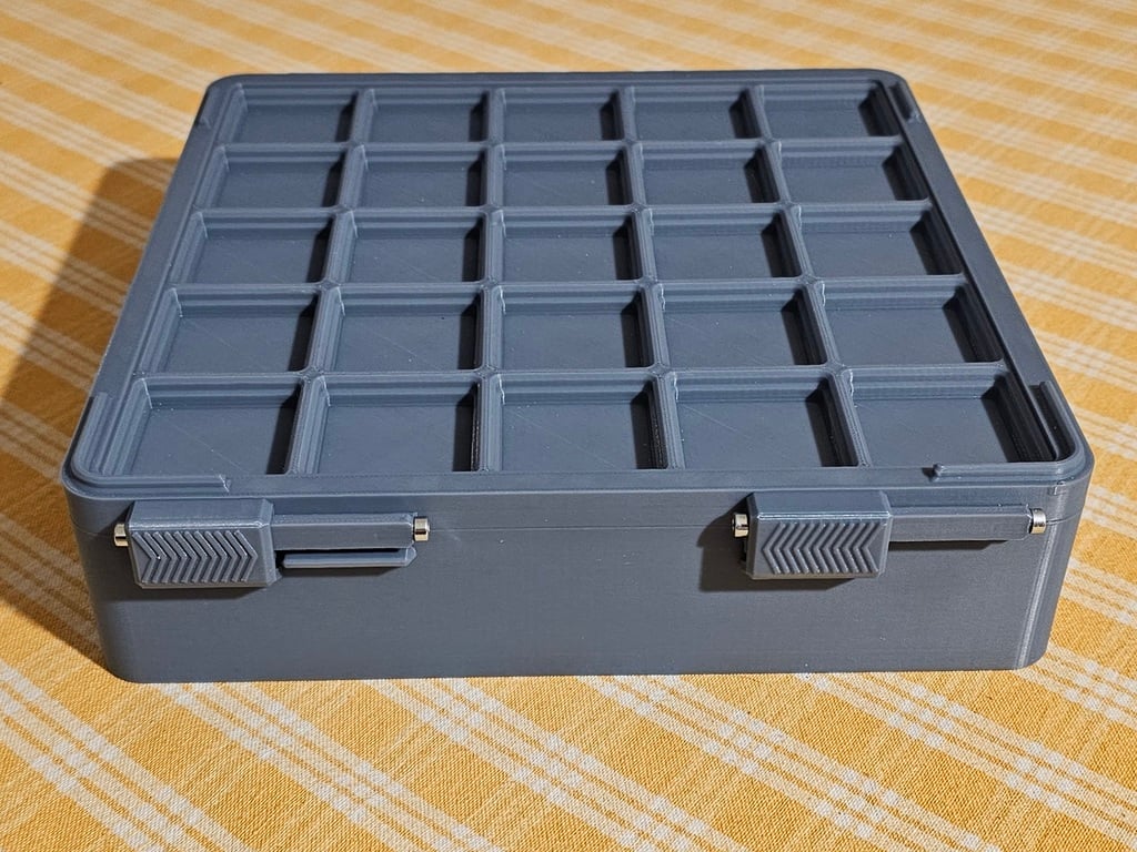 Gridfinity 5x5x6 box stackable with sliding lock von Daniel Schenk ...
