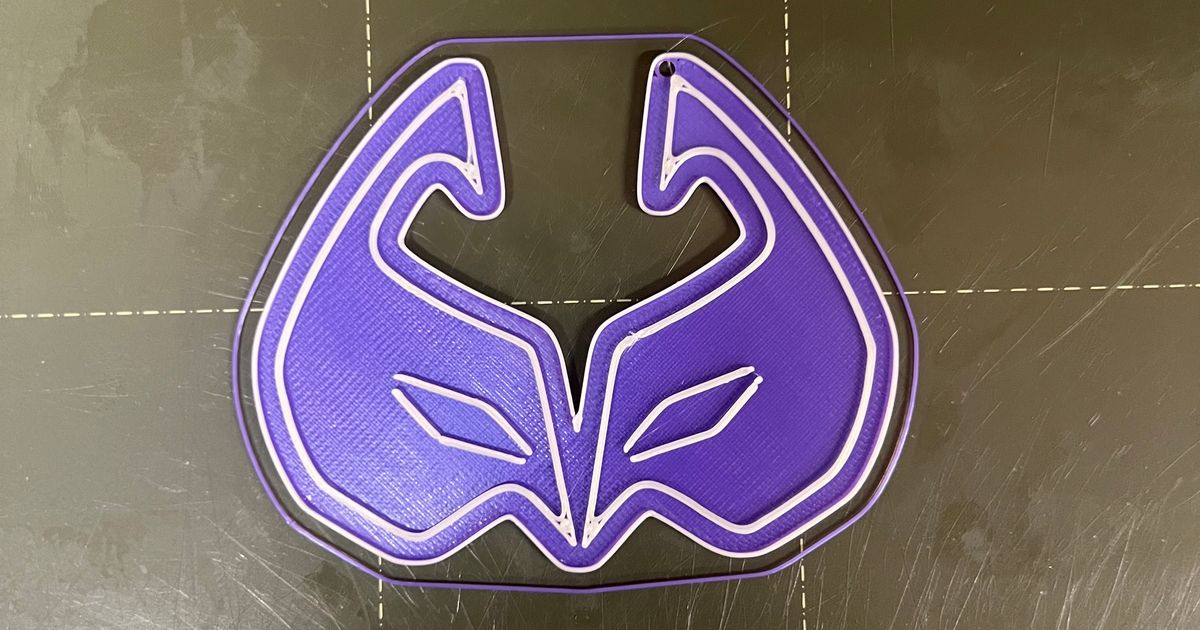 Earth-42 Prowler Logo Keychain by Trigun | Download free STL model ...