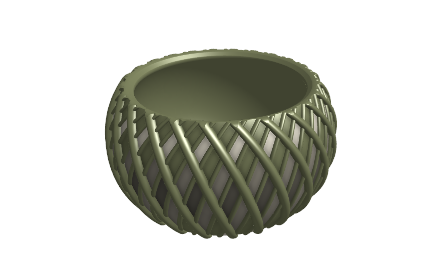 Decorative Planter B01 by kanhelf | Download free STL model ...