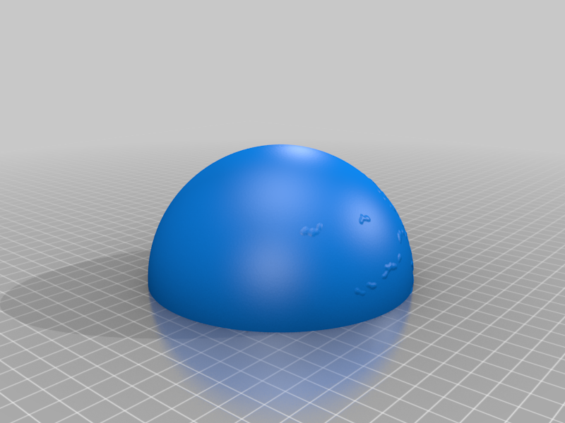 Red Moon scaled one in sixty million by tato_713 | Download free STL ...