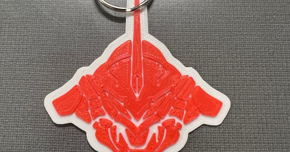 Evangelion Unit-01 Keychain by Trigun | Download free STL model ...