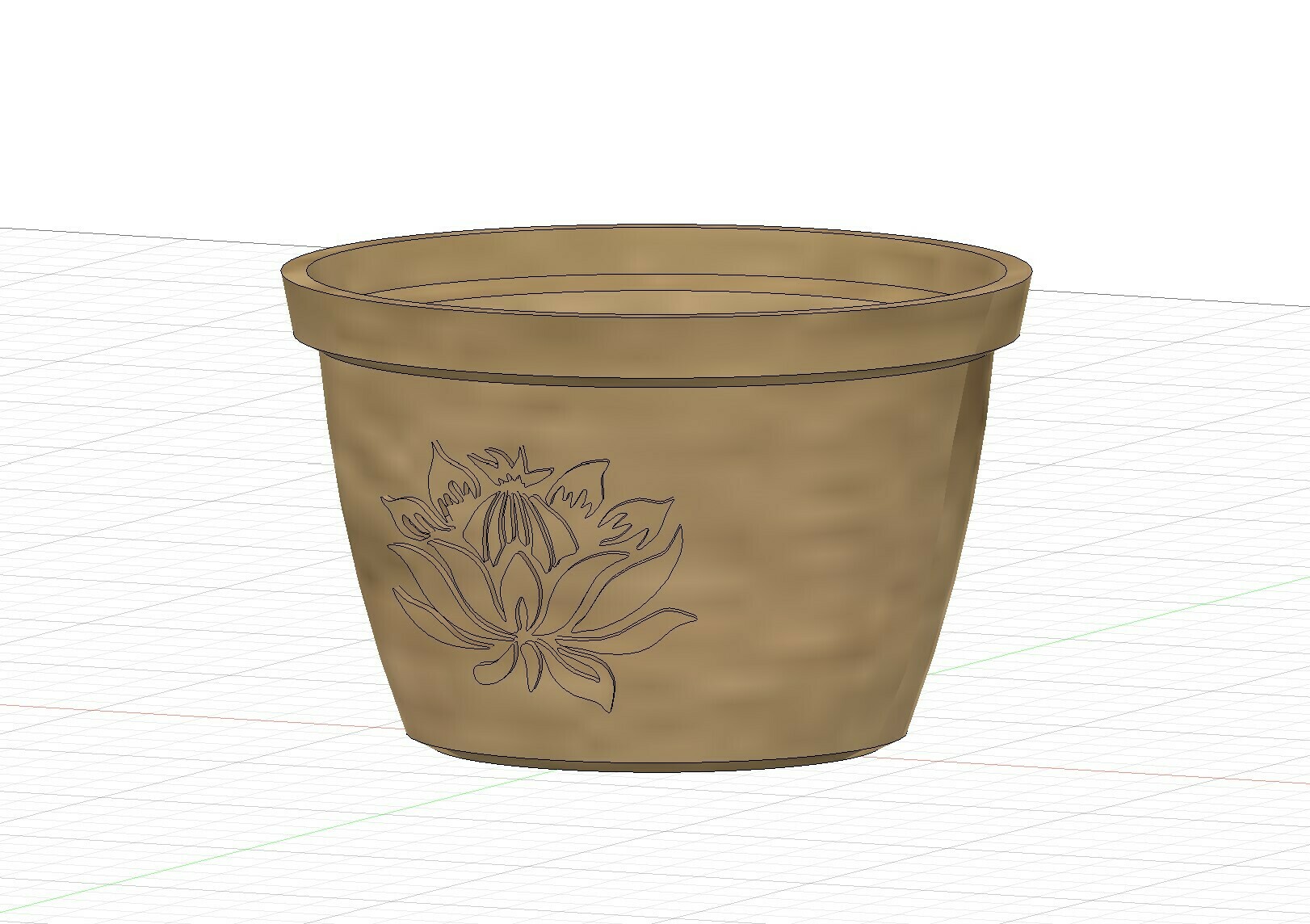 PLANT POT - FLOWER ART DESIGN by MLIFE | Download free STL model ...