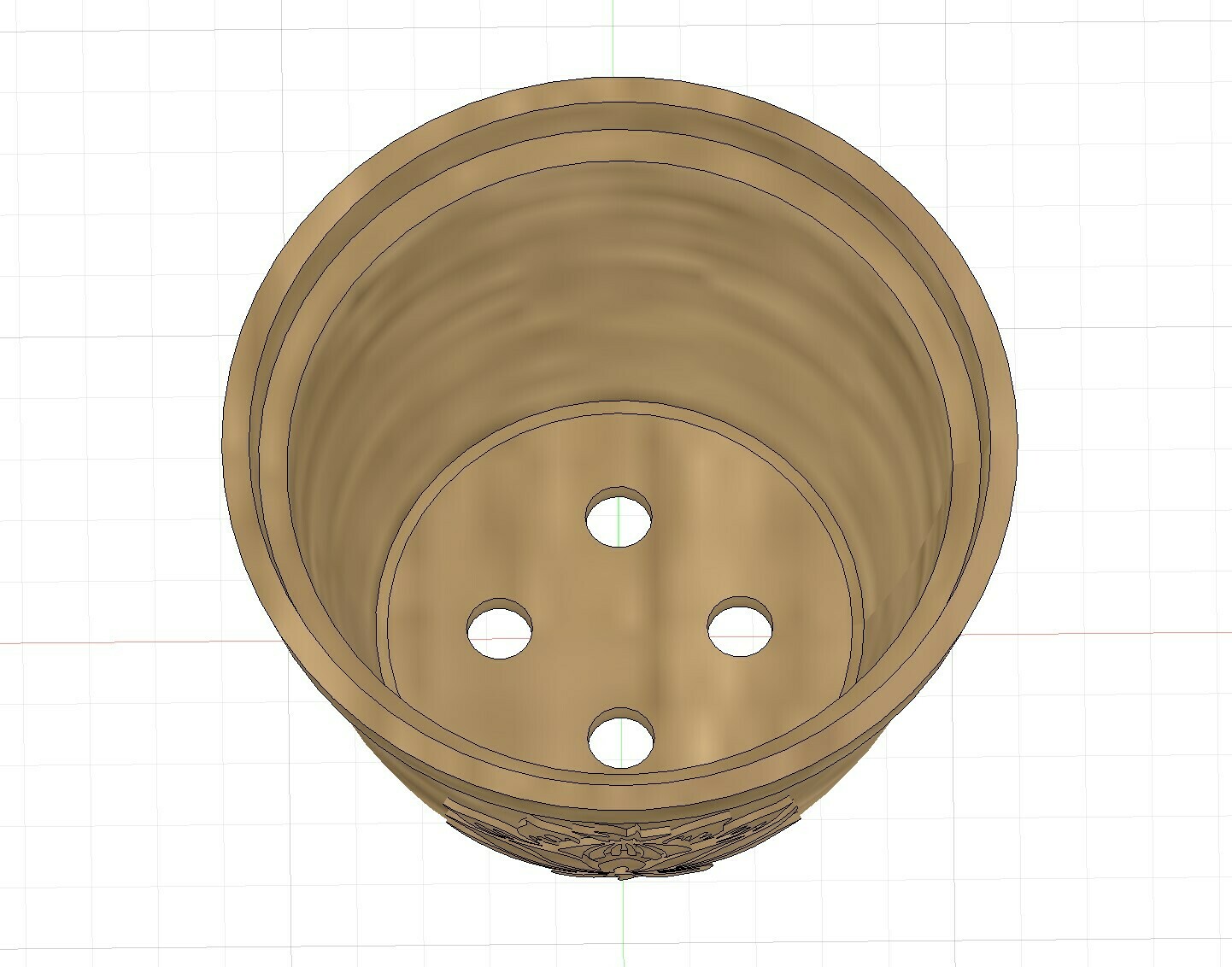 PLANT POT - FLOWER ART DESIGN by MLIFE | Download free STL model ...