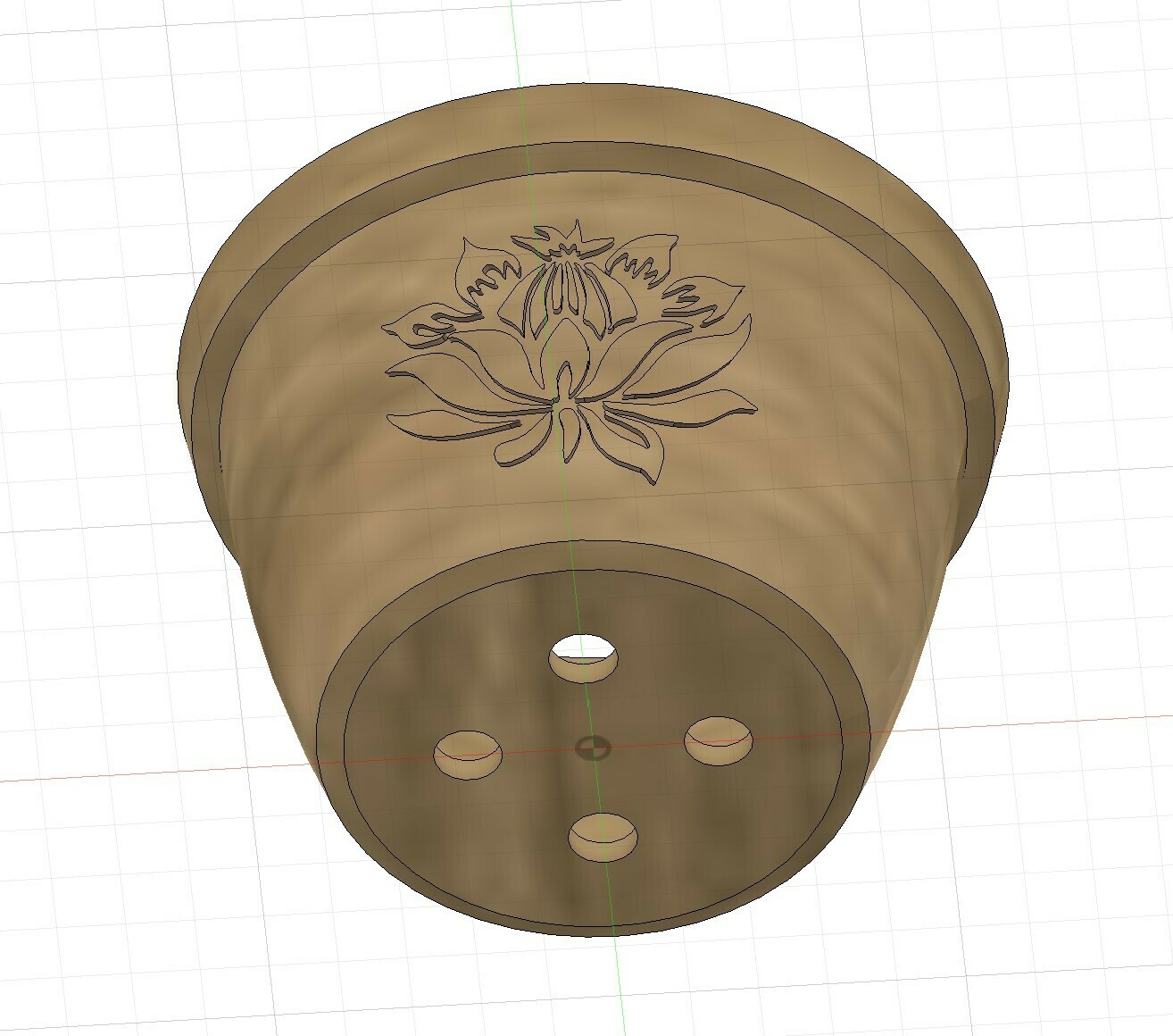 PLANT POT - FLOWER ART DESIGN by MLIFE | Download free STL model ...