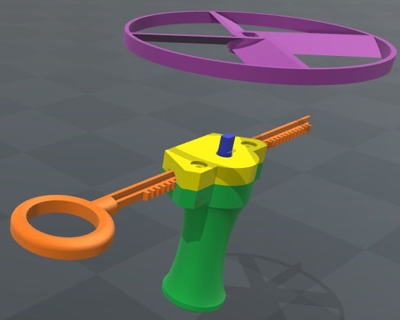 Pull-O-Copter by Toastify | Download free STL model | Printables.com