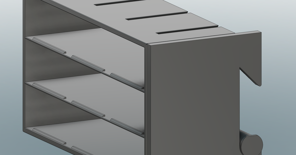 French Cleat Hanger for Modular Shelving by Diggidydave | Download free ...