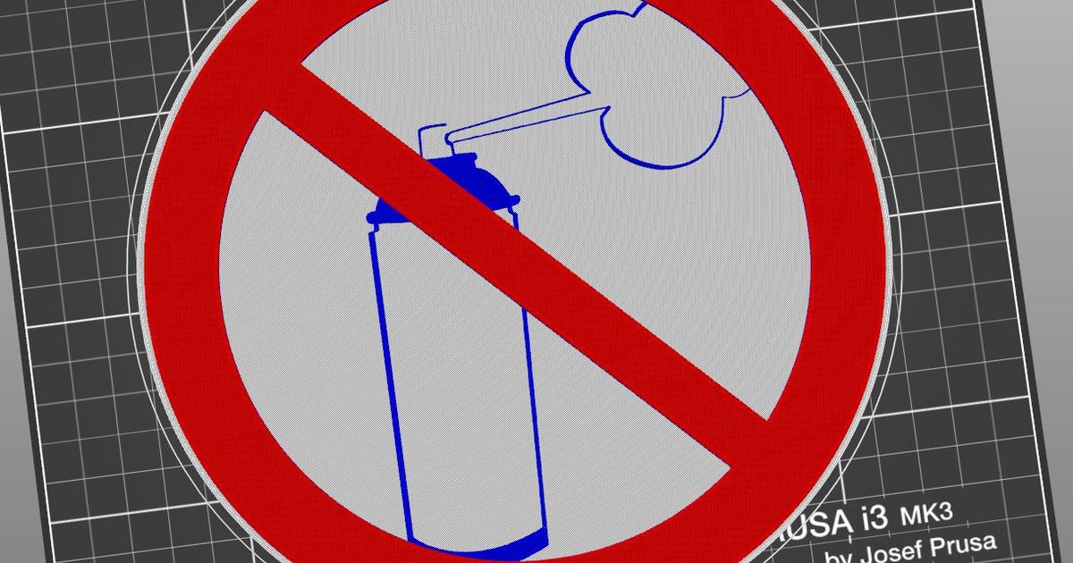 No Spray Painting by Omega-TI | Download free STL model | Printables.com