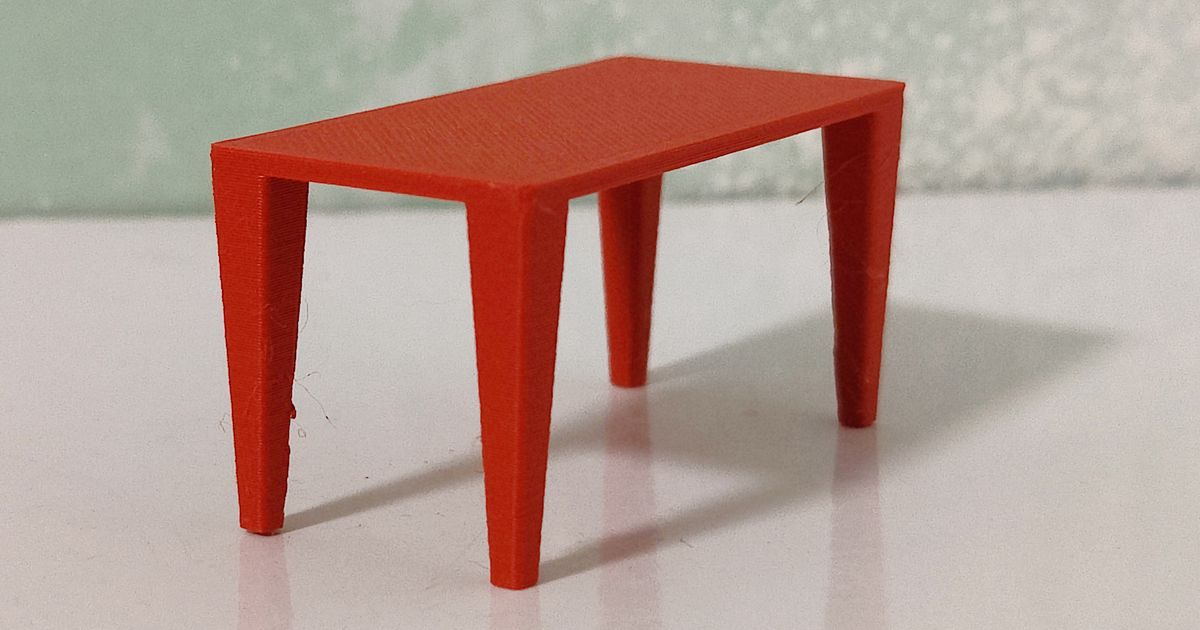 Small Table / Paint Pylon by MadTNOTN | Download free STL model ...