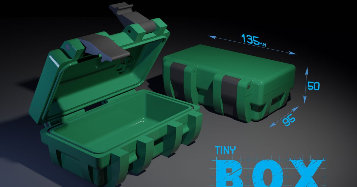 Tiny box by Daniel | Download free STL model | Printables.com