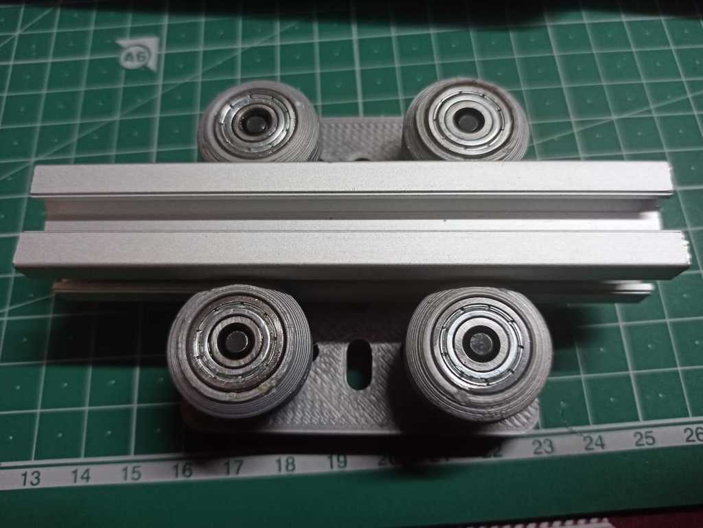 V Slot Gantry Plate for 2020 extrusion by hackerbijay | Download free ...