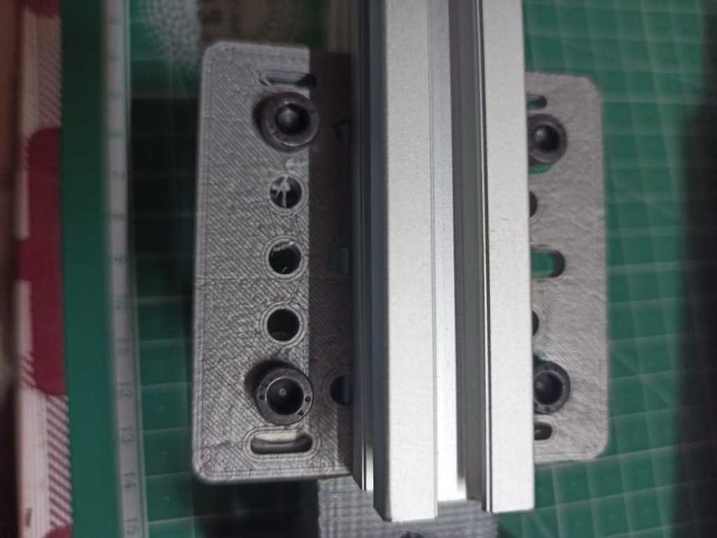 V Slot Gantry Plate for 2020 extrusion by hackerbijay | Download free ...