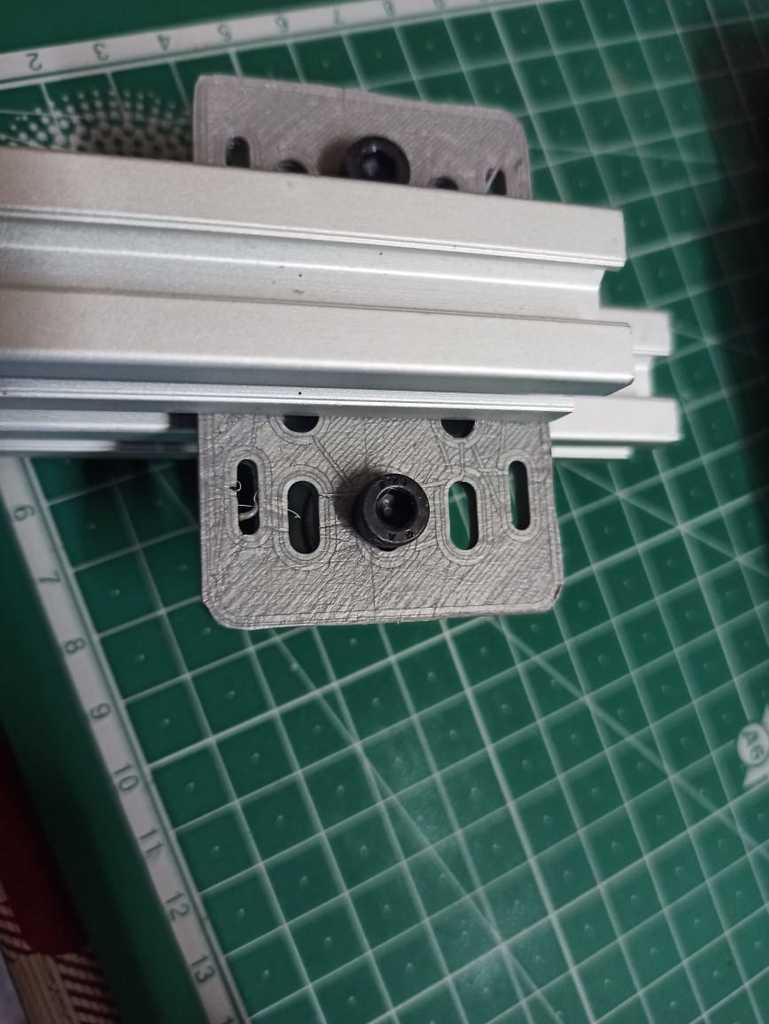 V Slot Gantry Plate for 2020 extrusion by hackerbijay | Download free ...