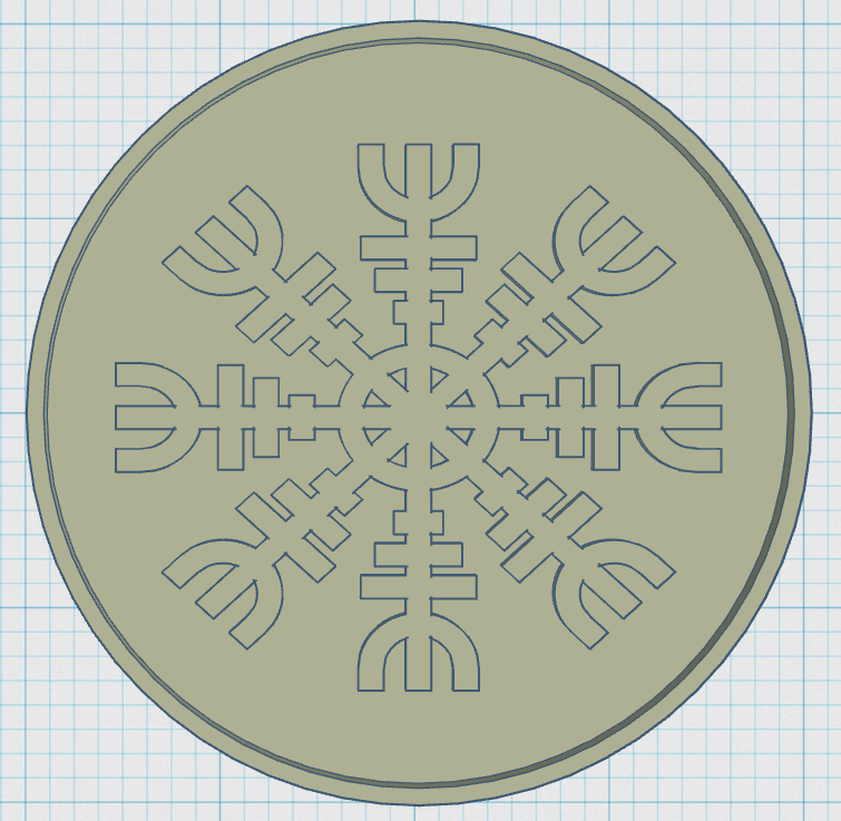 Viking Symbol Coaster 23 by Peter Ennist | Download free STL model ...