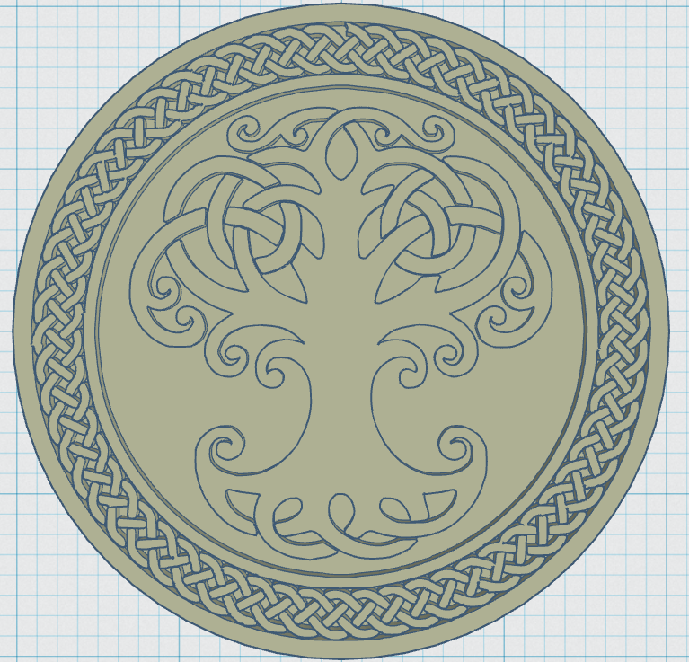 Viking Symbol Coaster 24 by Peter Ennist | Download free STL model ...