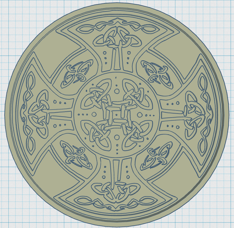 Viking Symbol Coaster 37 by Peter Ennist | Download free STL model ...