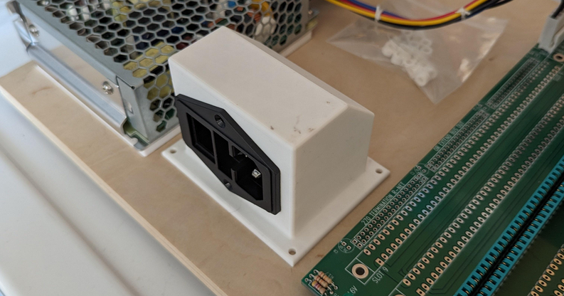 IEC Connector Enclosure by f15sim | Download free STL model ...