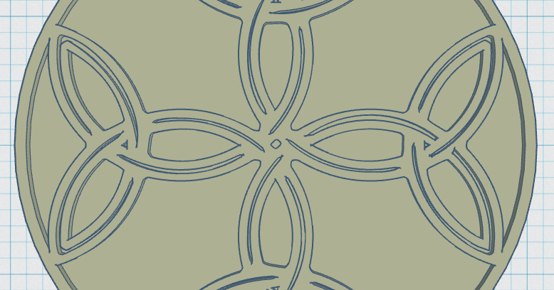 Celtic Symbol Coaster 30 by Peter Ennist | Download free STL model ...