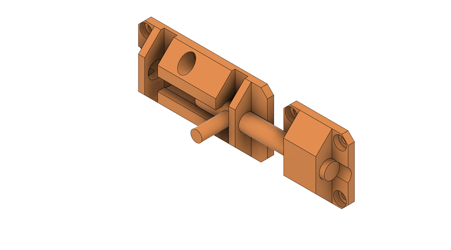 Sliding Door Lock Mechanism by Scott Gibb | Download free STL model ...