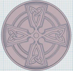 Celtic Symbol Coaster 34 by Peter Ennist | Download free STL model ...