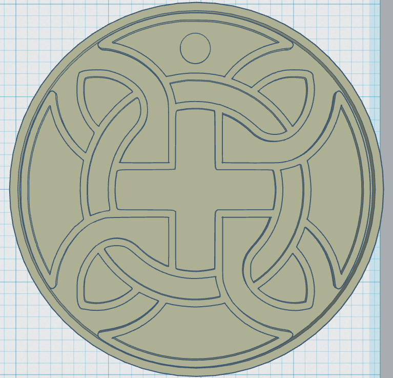 Celtic Symbol Coaster 41 by Peter Ennist | Download free STL model ...